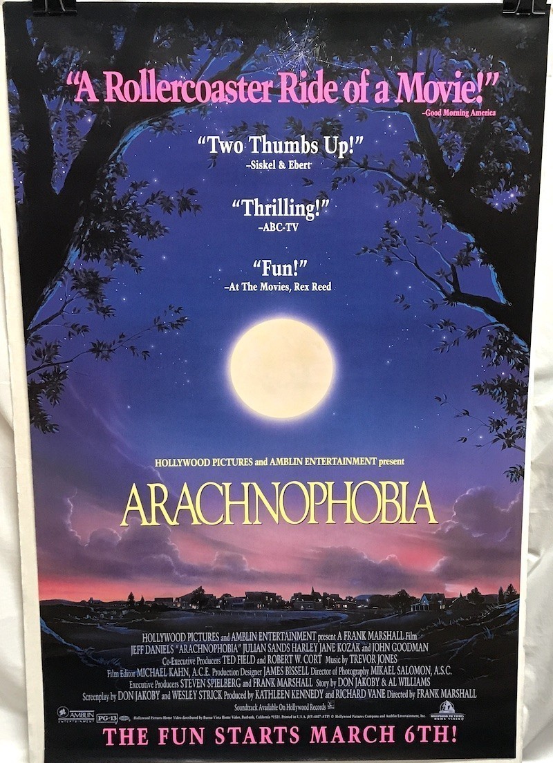 Arachnophobia (1990) Rolled Video Poster